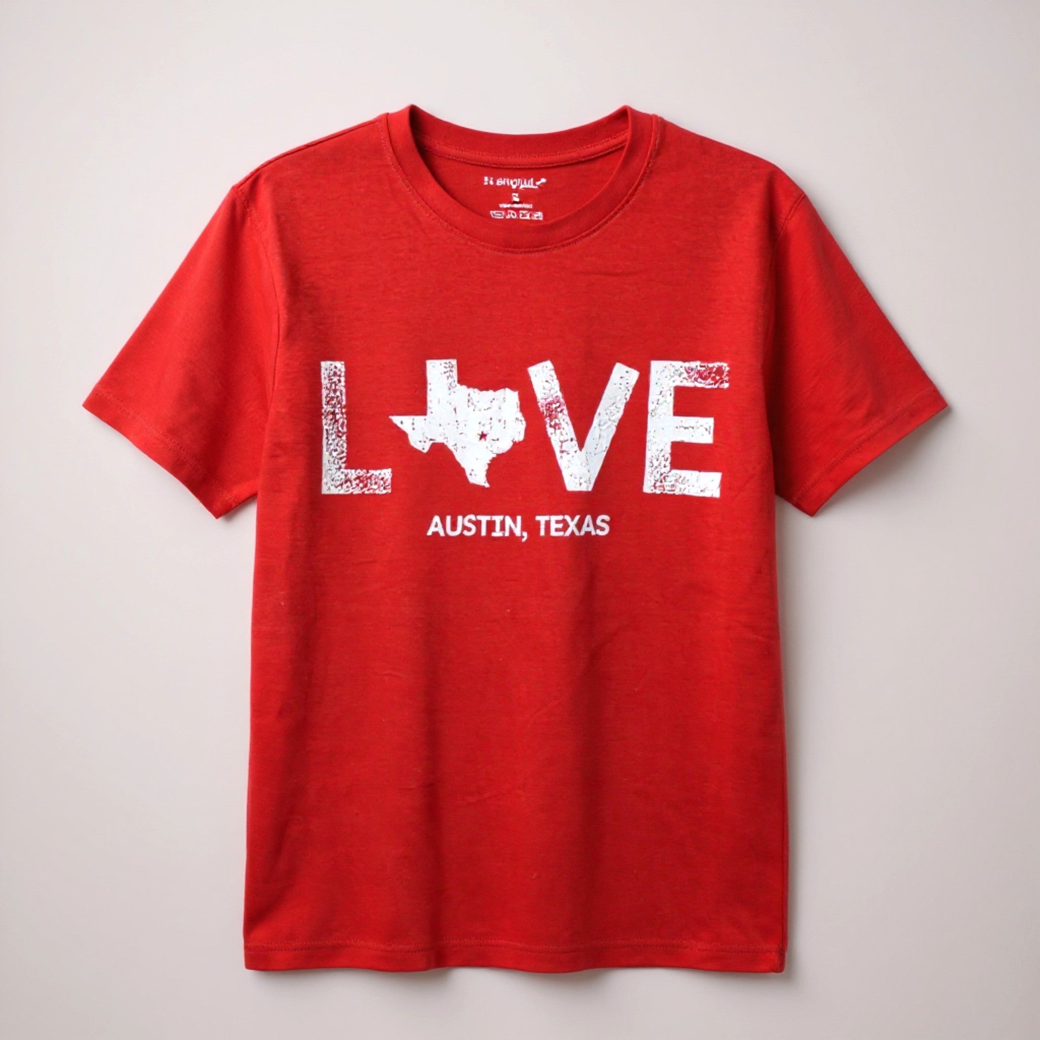 ATX Love T-Shirt - Red – Cosmosb2b